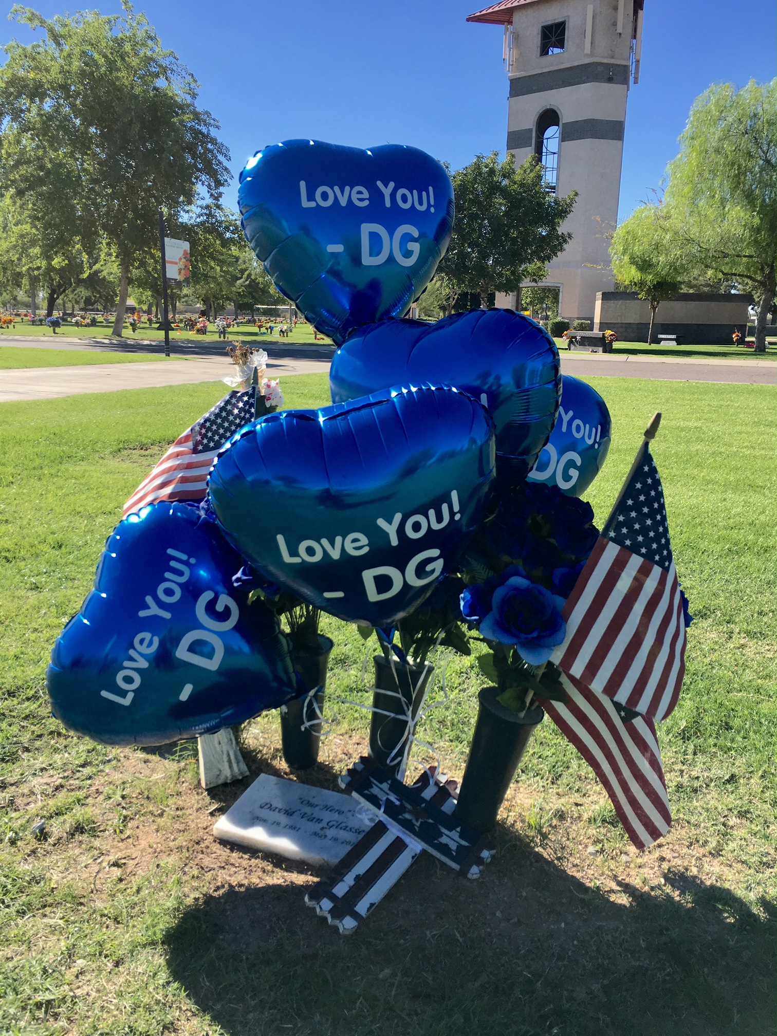 The Dave Glasser #8144 ‘Love You’ Campaign – My Family Bleeds Blue